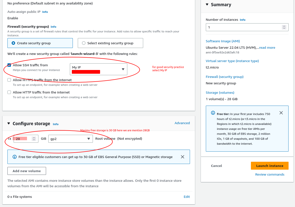 How To Create A Ubuntu 2204 Server On Aws Ec2 Setup Instance In Aws 0670